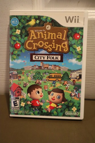Animal Crossing: City Folk (Nintendo Wii, 2008) Complete CIB Game | eBay