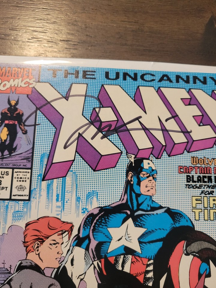 Uncanny X-men 268 1990 Signed By Jim Lee NO COA! | eBay