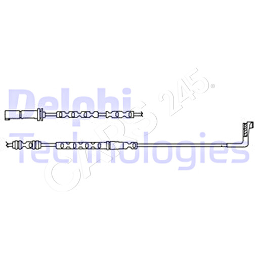 DELPHI Brake Pad Wear Warning Contact Set For BMW Z4 E89 09 ...
