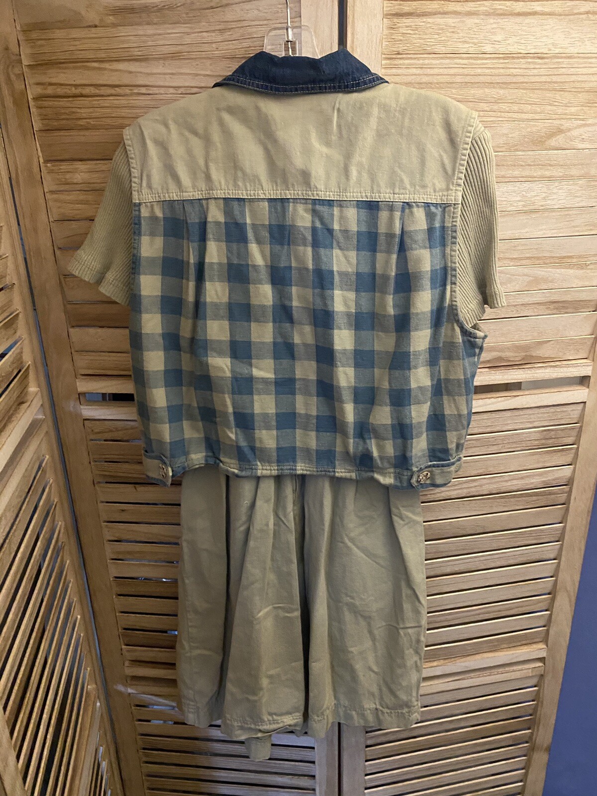 Piccalino Petites Women's Size 12P 2 Piece Romper & Vest Outfit VINTAGE ...