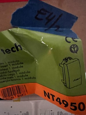 Bticino livinglight Tech nt4950 False Button Polo | eBay