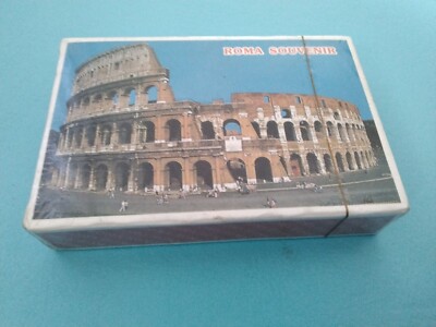 Rome Souvenir Playing Cards New sealed Roma Colosseum Pope's Vatican | eBay