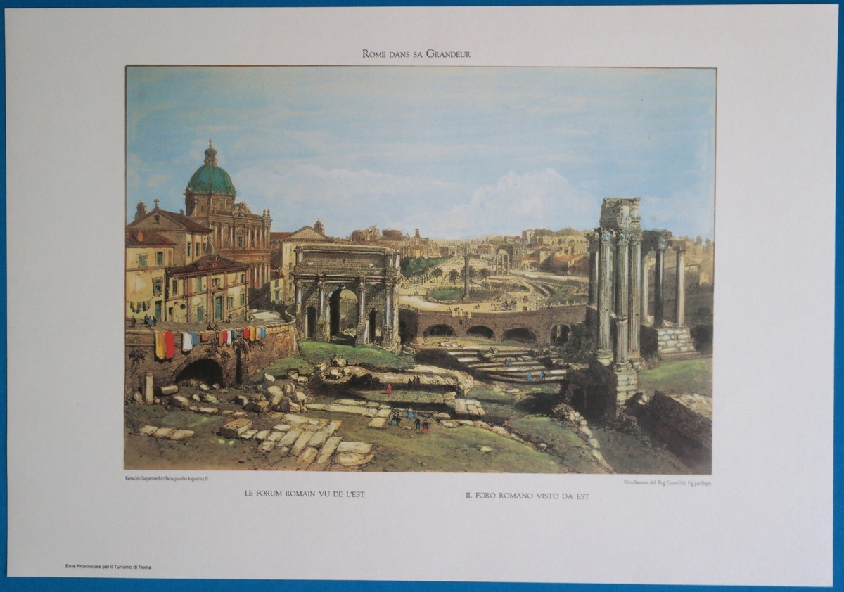 L Art Rome Canvas Print Wall Art Window Rome Italy View Nature