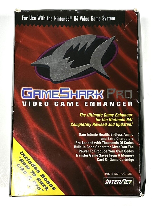 Nintendo 64 Interact Gameshark Pro Video Game Enhancer V3.3 for N64 | eBay