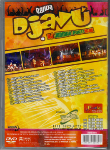 Banda Djavu - DJ juninho Portugal (DVD) | eBay