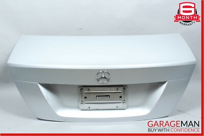 08-14 Mercedes W204 C300 Rear Trunk Lid Deck Shell Panel Silver OEM | eBay