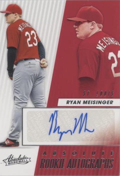 2019 Panini Chronicles - Absolute Rookie Autographs Ryan Meisinger #ARA ...
