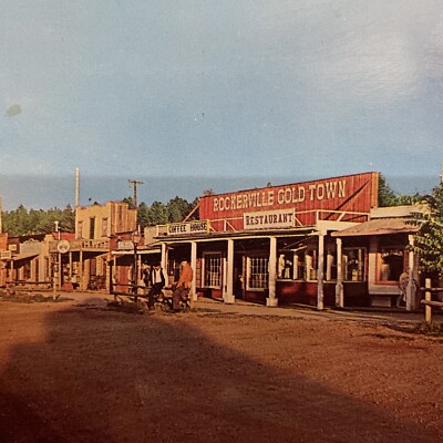 Western~Rockerville Gold Town SD~Now A Ghost Town For Tourists~Vintage ...