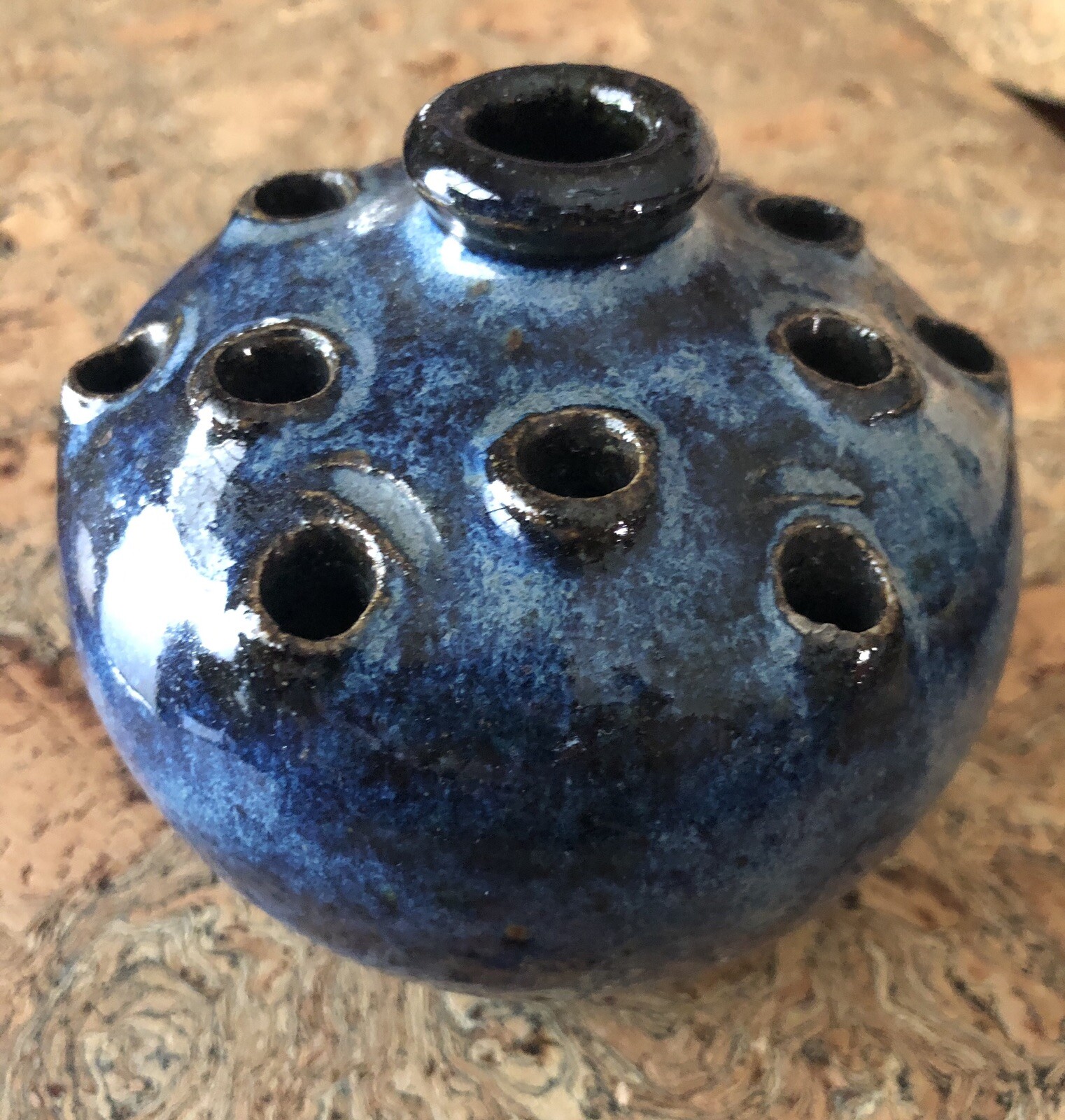 Edith Harwell Flower frog Pinewood Pottery Fairhope, Al 1943 Signed ...