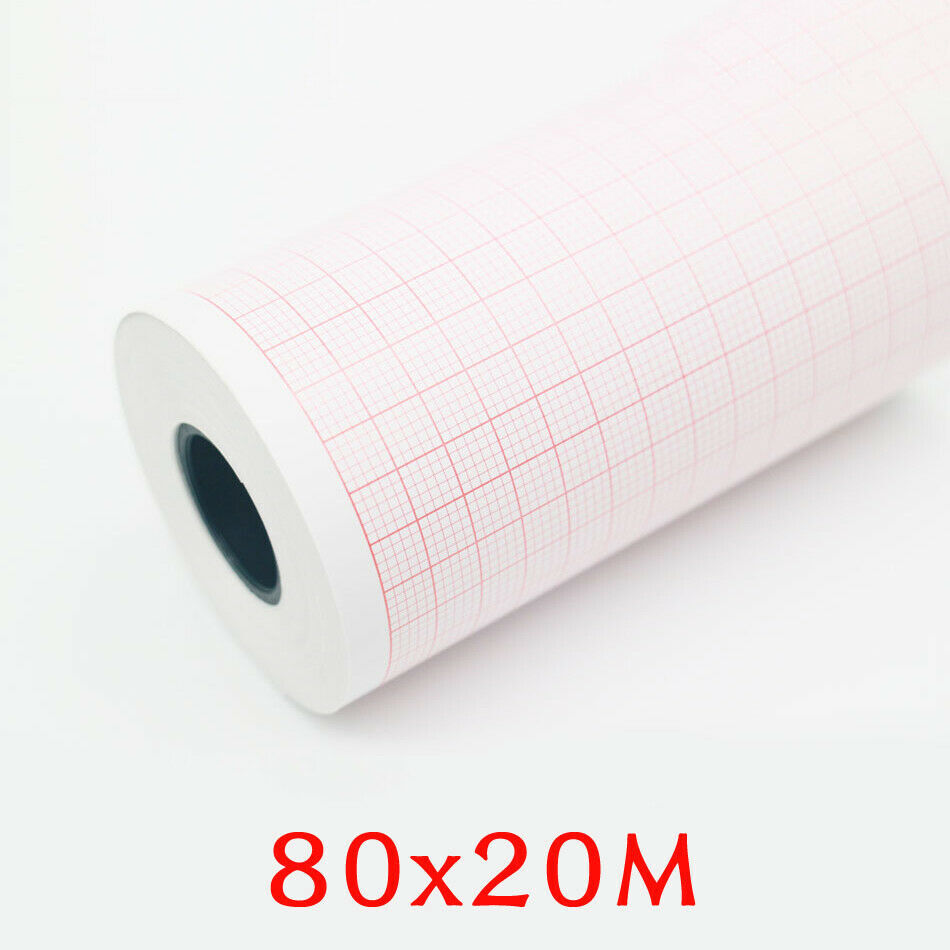 CONTEC Printer Paper For ECG Machine ECG300G,Thermal Record,80mm*20m ...