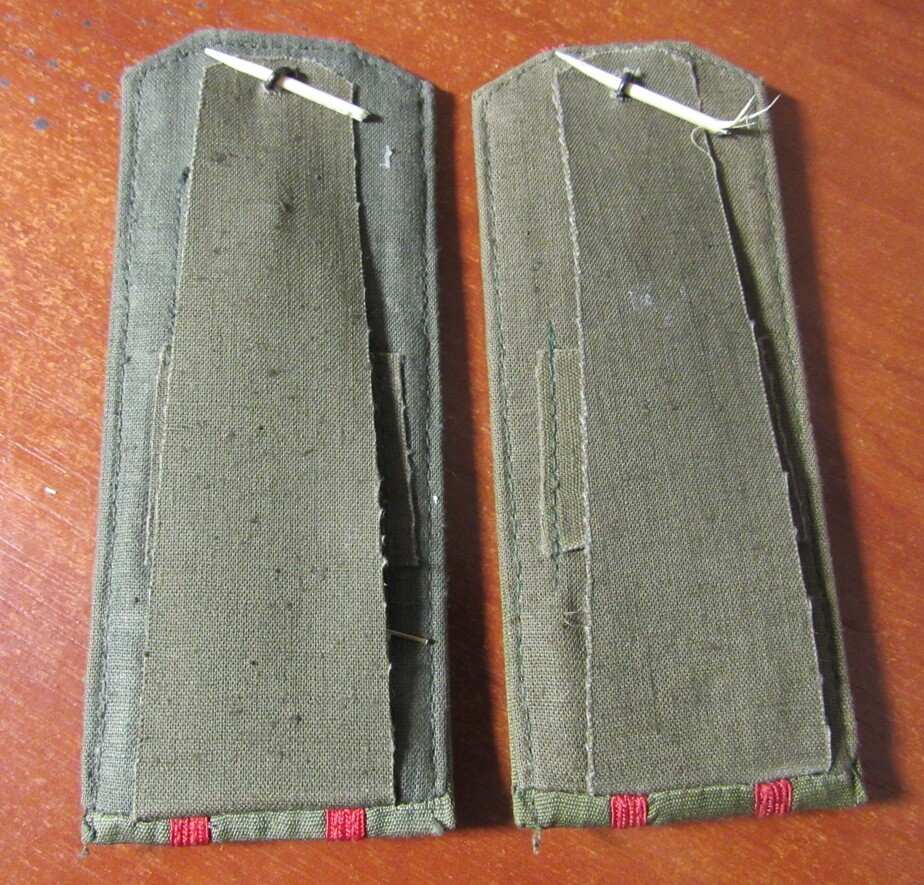 SOVIET UNIFORM SHOULDER STRAPS MODEL OF 1956 SHIRT INFANTRY LIEUTENANT ...