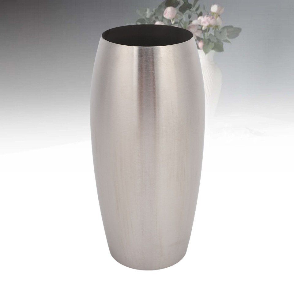 304 Stainless Steel Flower Vase Multifunctional Modern Table Decorative ...