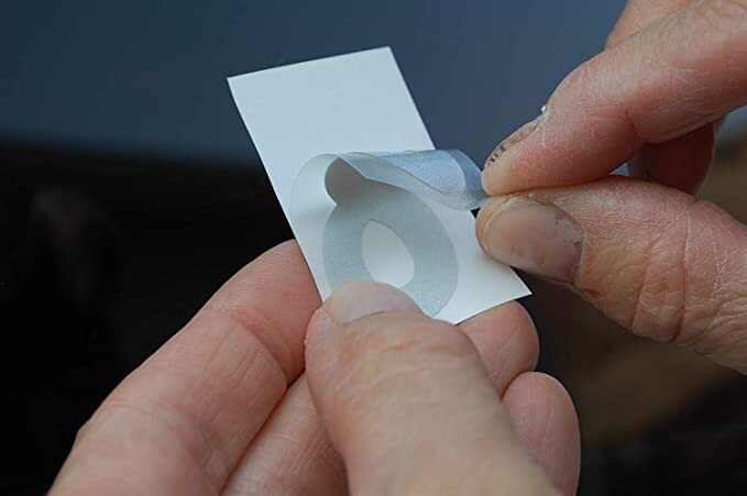 0-9 Reflective Numbers Red Sticker Vinyl Decals CHOOSE 1" - 12" Set Of ...