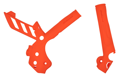 KTM Frame Protectors Guards SX SXF 2011 - 2015 EXC 2012 - 2016 Orange ...