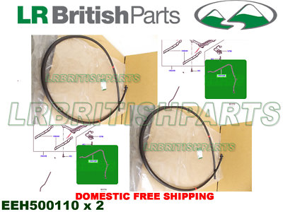 LAND ROVER SUNROOF WATER DRAIN REAR TUBE LR3 LR4 SET OF 2 OEM NEW ...