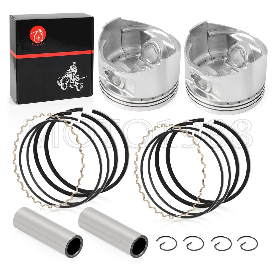 For Kawasaki Mule KAF620 Engine Top End Rebuild Kit STD Piston Ring ...