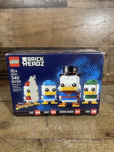LEGO Brickheadz 40477 Scrooge McDuck Huey Dewey and Louie NEW Damaged ...