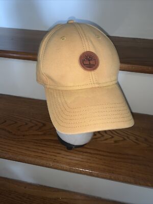 TIMBERLAND Yellow Canary Baseball Cap Hat Adjustable Adult ONE SIZE ...