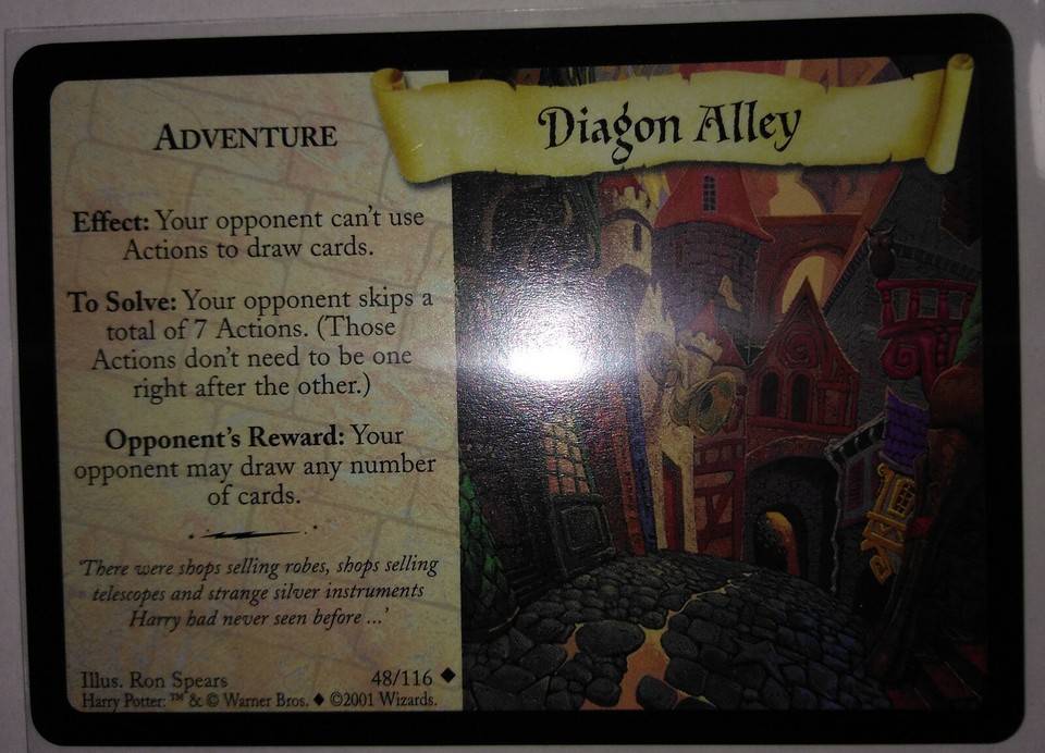 HARRY POTTER BASE SET TCG CCG Diagon Alley 048 REG | eBay
