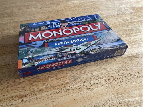 Monopoly Kids/Family Australian Perth Edition Property Trading Board ...