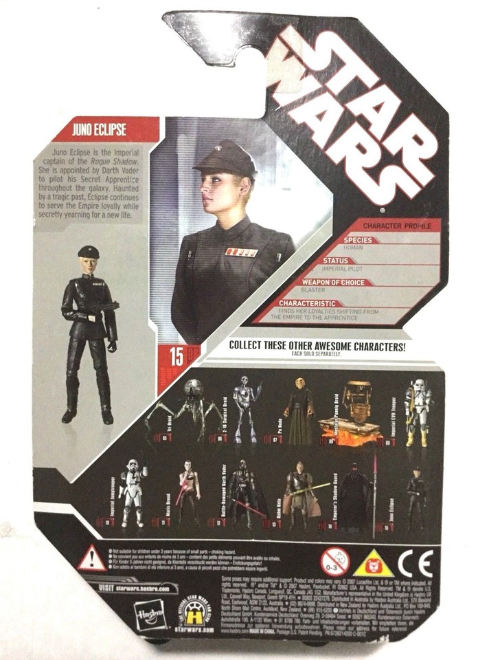 Star Wars The Force Unleashed Juno Eclipse 3.75" | eBay