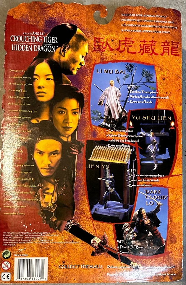 action figure - Crouching Tiger Hidden Dragon - Li Mu Bai - 2001 | eBay