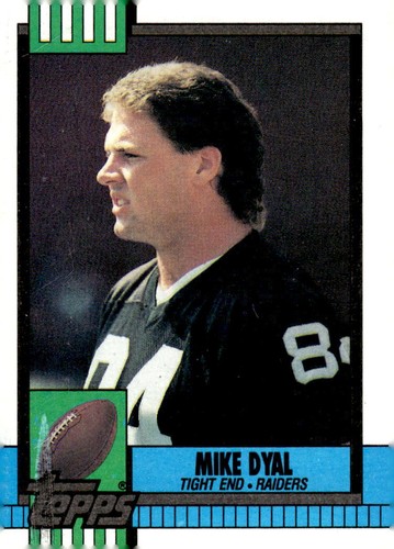 1990 Topps #286a Mike Dyal - Oakland Raiders | eBay
