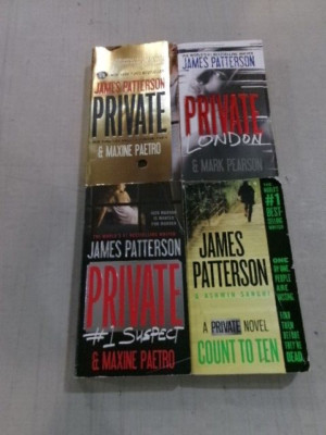 Private Series by James Patterson & Others(10 From Series-Titles Below ...