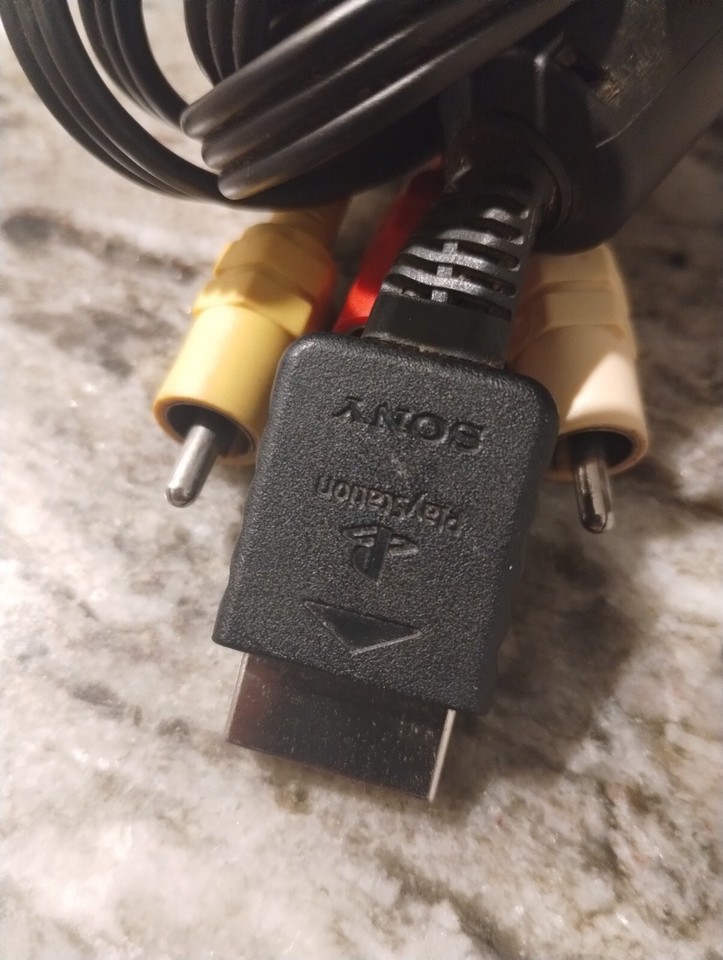 Original Official Genuine PlayStation 1 PlayStation 2 PS1 PS2 Composite ...