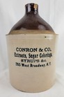 Rare Stoneware Jug Advertising Conron & Co Extracts, Sugar Colorings ...
