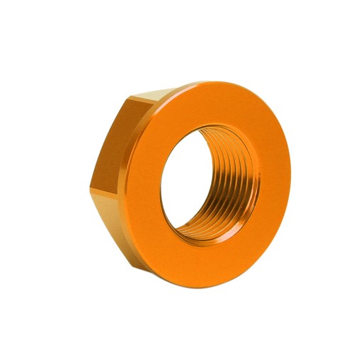 .Yellow Motorcycle Rear Wheel Axle Nut M20xP1.5 Aluminum For YZ125 ...