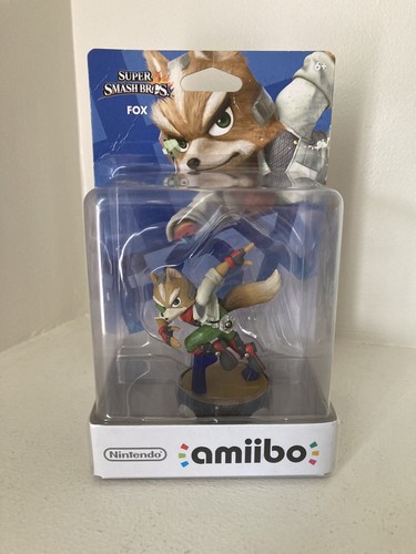 Nintendo Amiibo Super Smash Bros. Series Original FOX Authentic New NIB ...