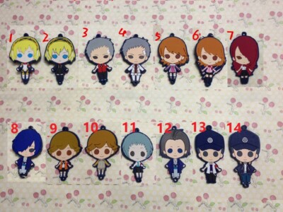Japan Anime PERSONA 3 The Movie P3 Rubber Strap Charm Keychain Keyring ...