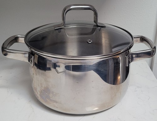 Brandani Italy Stainless Steel Oven Stock Pot 5.25qt | eBay