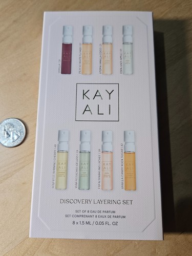 New KAYALI Discovery Perfume Layering Set Sample Spray 8X1.5 ml/0.05 oz ...