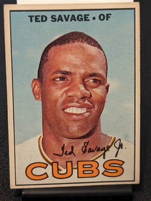 1967 Topps Baseball 552 Ted Savage EXMT-NM Sharp corners | eBay