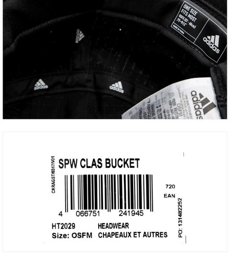 Adidas SPW Class Bucket Hat Headwear Cap Golf Hiking Casual Sports Cap ...