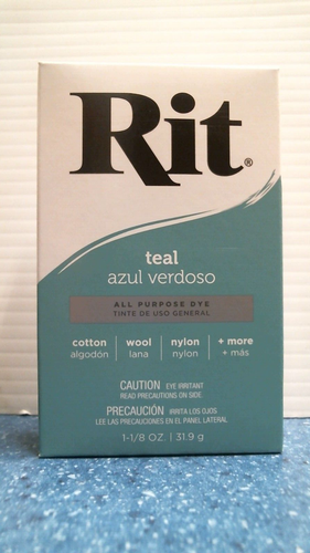 RIT Teal All Purpose Dye 1-1/8 Oz. (83040) FS | eBay