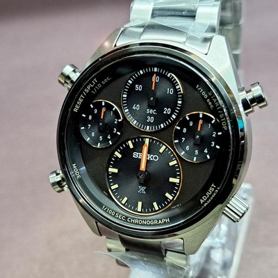 Seiko Prospex SBER005 Limited Edition Chronograph Black Solar Mens Watch Auth | eBay