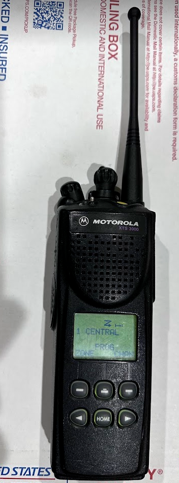 MOTOROLA XTS3000. From The LAPD w/TACs. New LACoFire P25. SCANNER | eBay