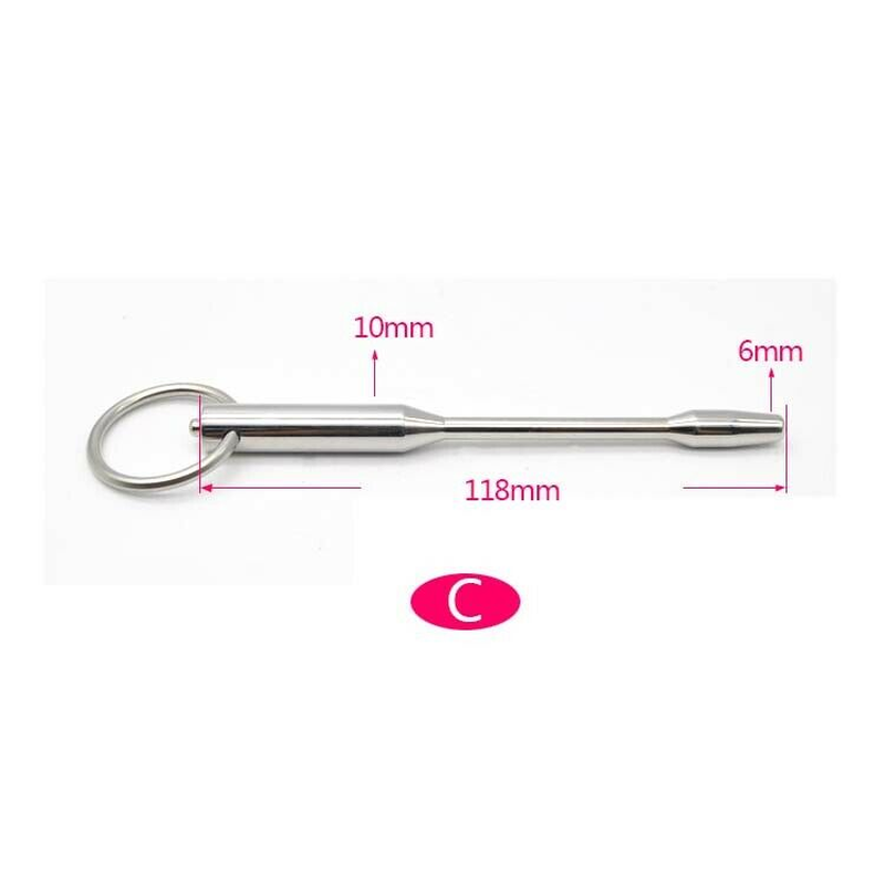 Urethral Plug Sound Stainless Steel Male Enhancer Stretcher Expander ...