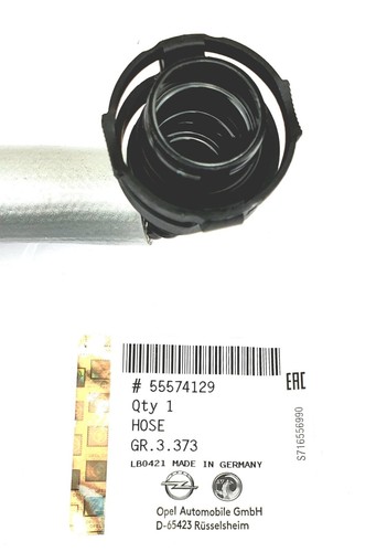 Original Opel Ölleitung Turbolader Astra, Corsa, Insignia - 1.6 Turbo ...