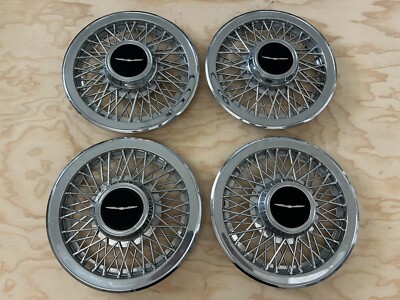 1985 -1988 Ford Thunderbird Wire Hub Cap 14" OEM E3SC-1130 Wheel Covers ...