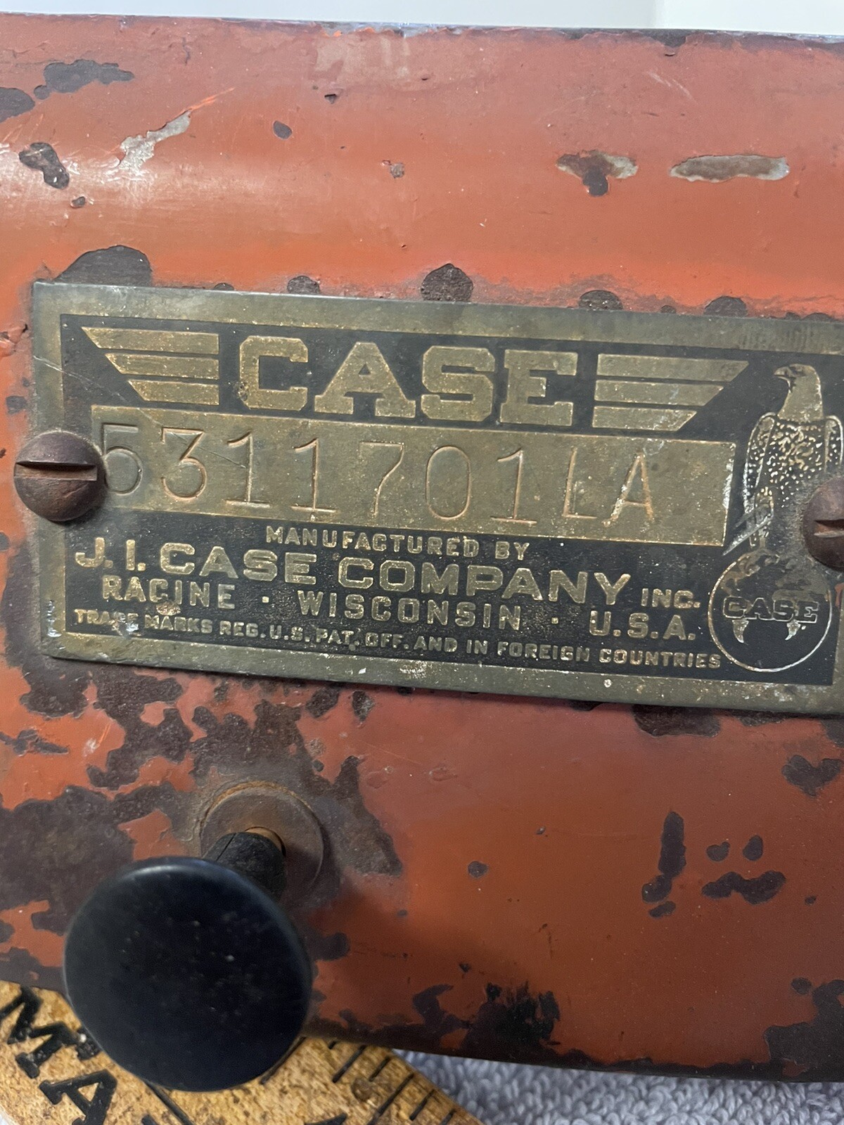 Rare Case Tractor Dash Gauge Panel #5311701LA | eBay