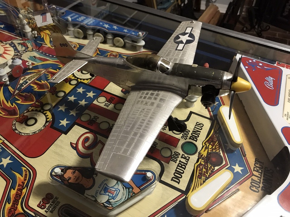 Testors P51 Mustang Gas Powered Model Tether Plane 1970 Fly’em | eBay