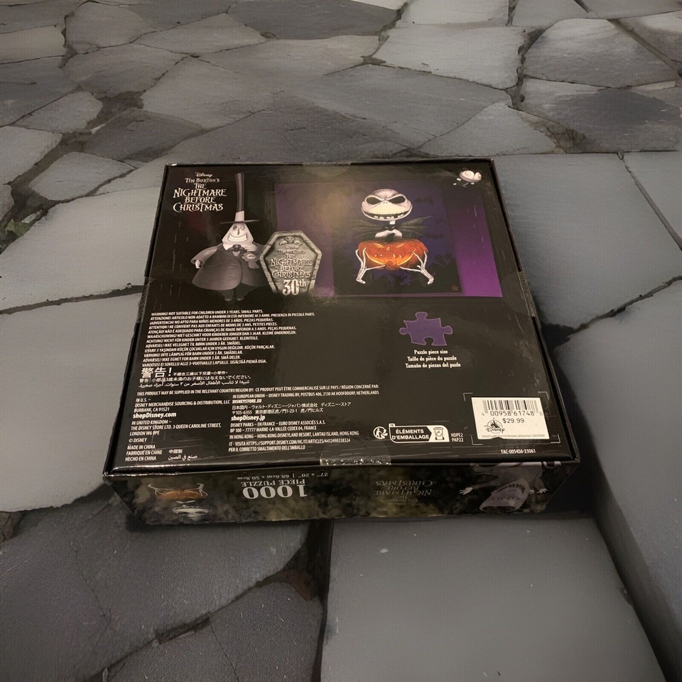 Disney Puzzle - Tim Burton's The Nightmare Before Christmas 30th ...