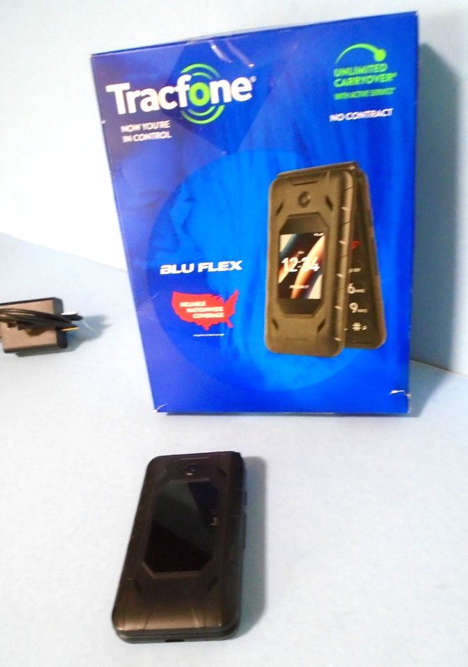 BLU Flex B300V - Black - 8GB - (TracFone) - Smartphone With 3 Wall ...