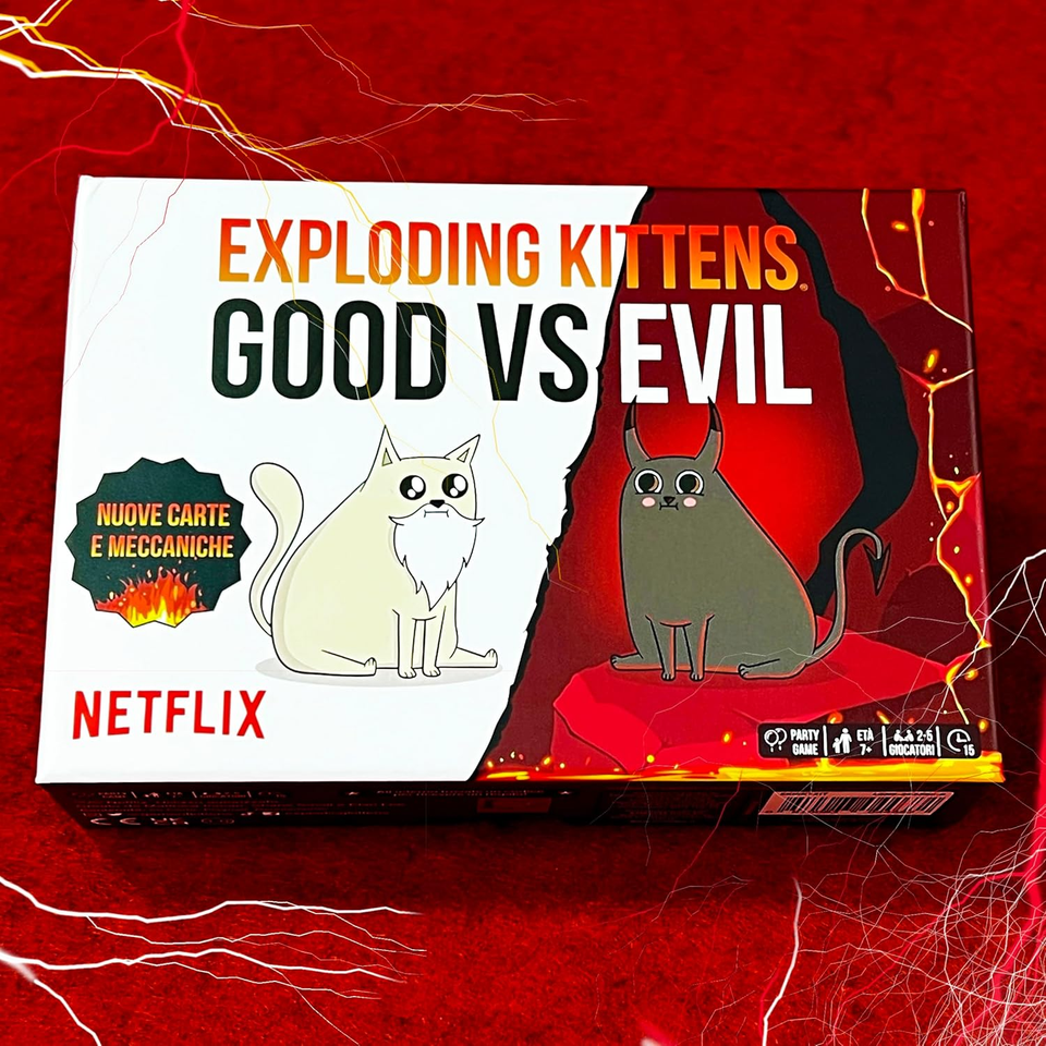 Exploding Kittens - Good Vs Evil, Gioco Da Tavolo, 7+ Anni, 2-5 Giocatori, Edizi | eBay