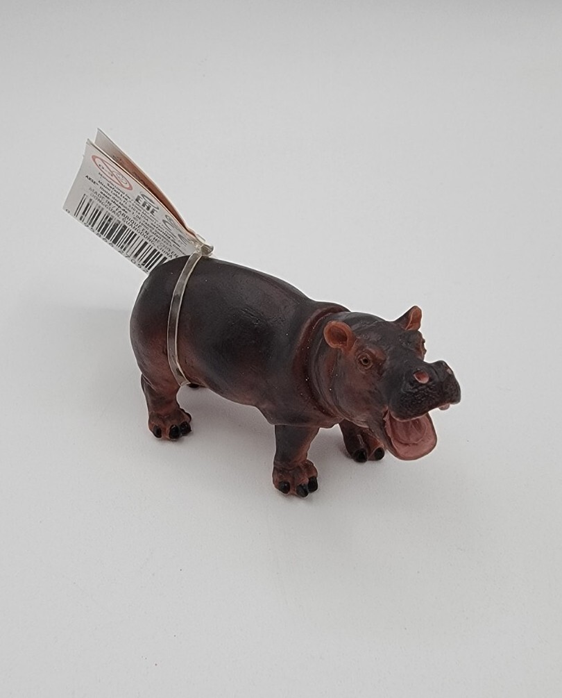 Hippopotamus Baby Animal Figurine Safari Ltd Limited Toy Hippo 2010 NEW ...
