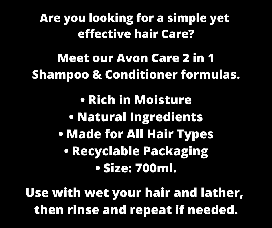 Avon Care Refresh & Revitalize 2-in-1 Shampoo & Conditioner - 700ml ...